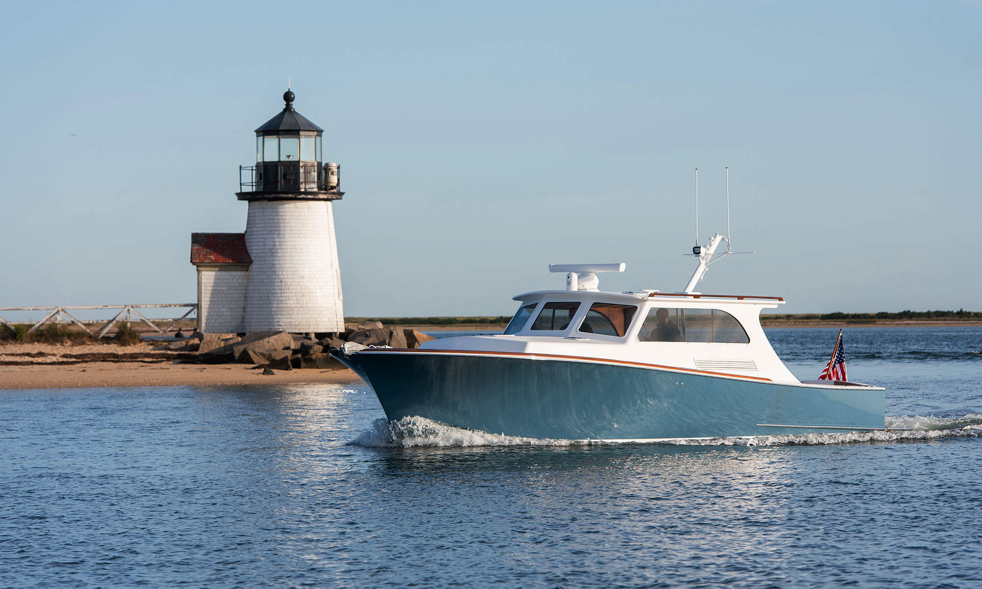 Nantucket Custom Boat Builder Tidal Creek Boat Works "Quality Time"