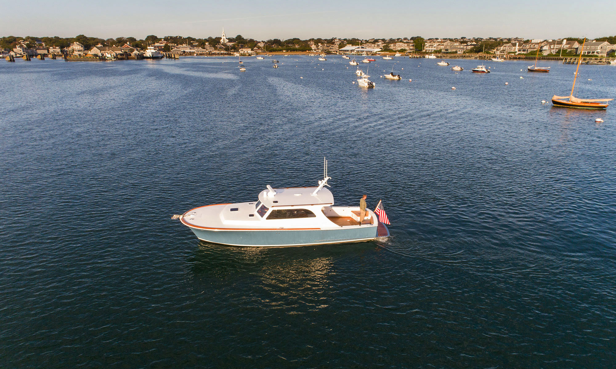 Nantucket Custom Boat Builder Tidal Creek Boat Works "Quality Time"