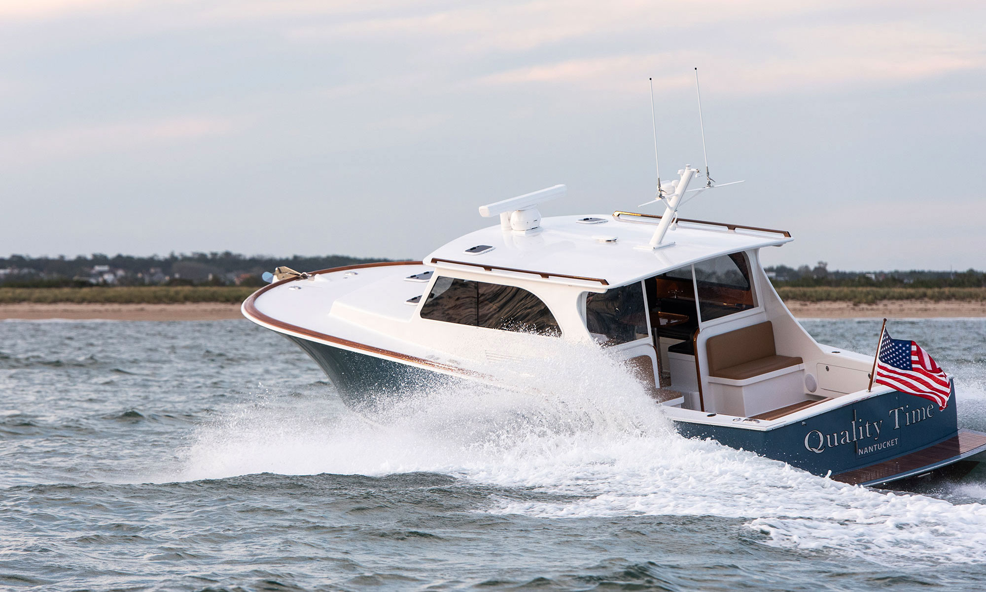Nantucket Custom Boat Builder Tidal Creek Boat Works "Quality Time"