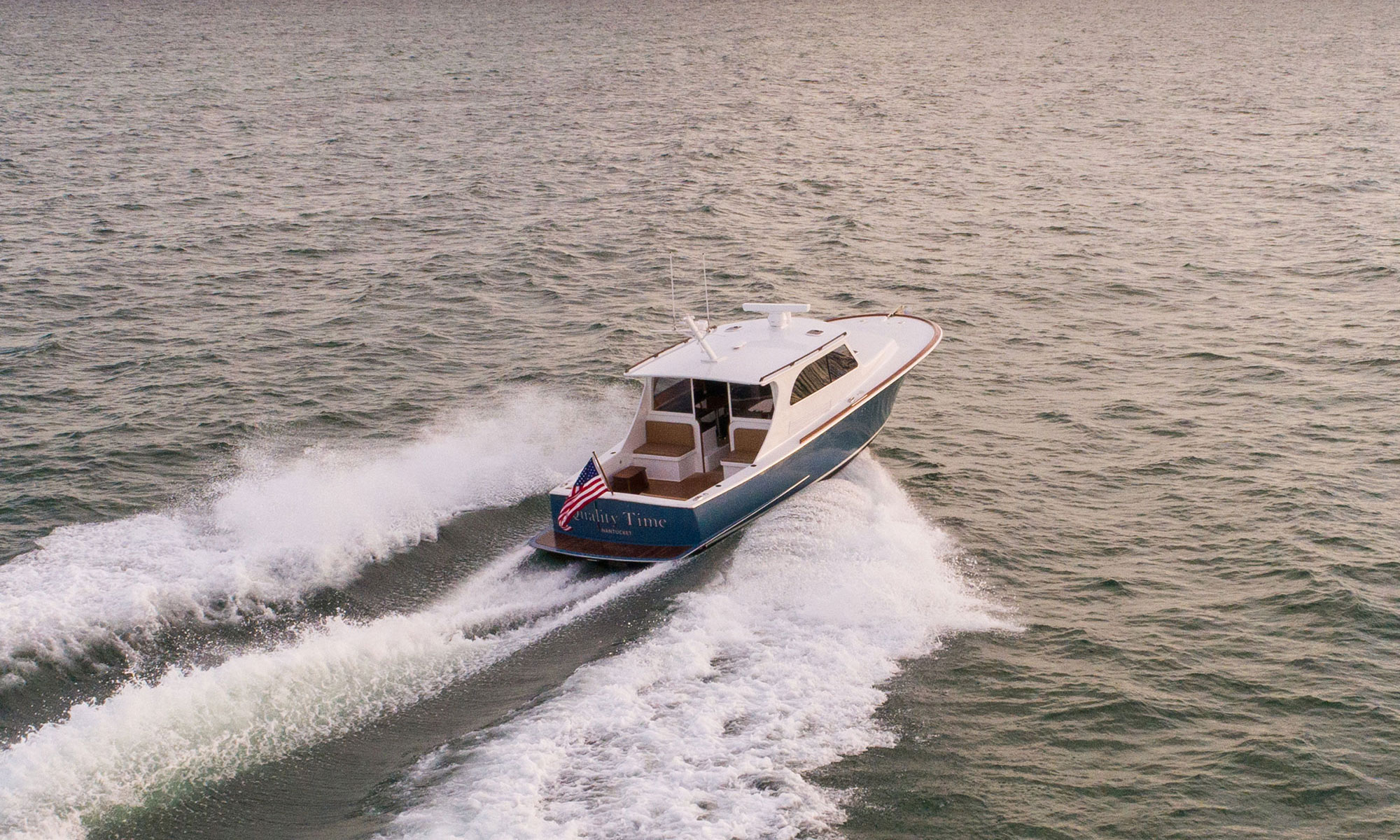 Nantucket Custom Boat Builder Tidal Creek Boat Works "Quality Time"