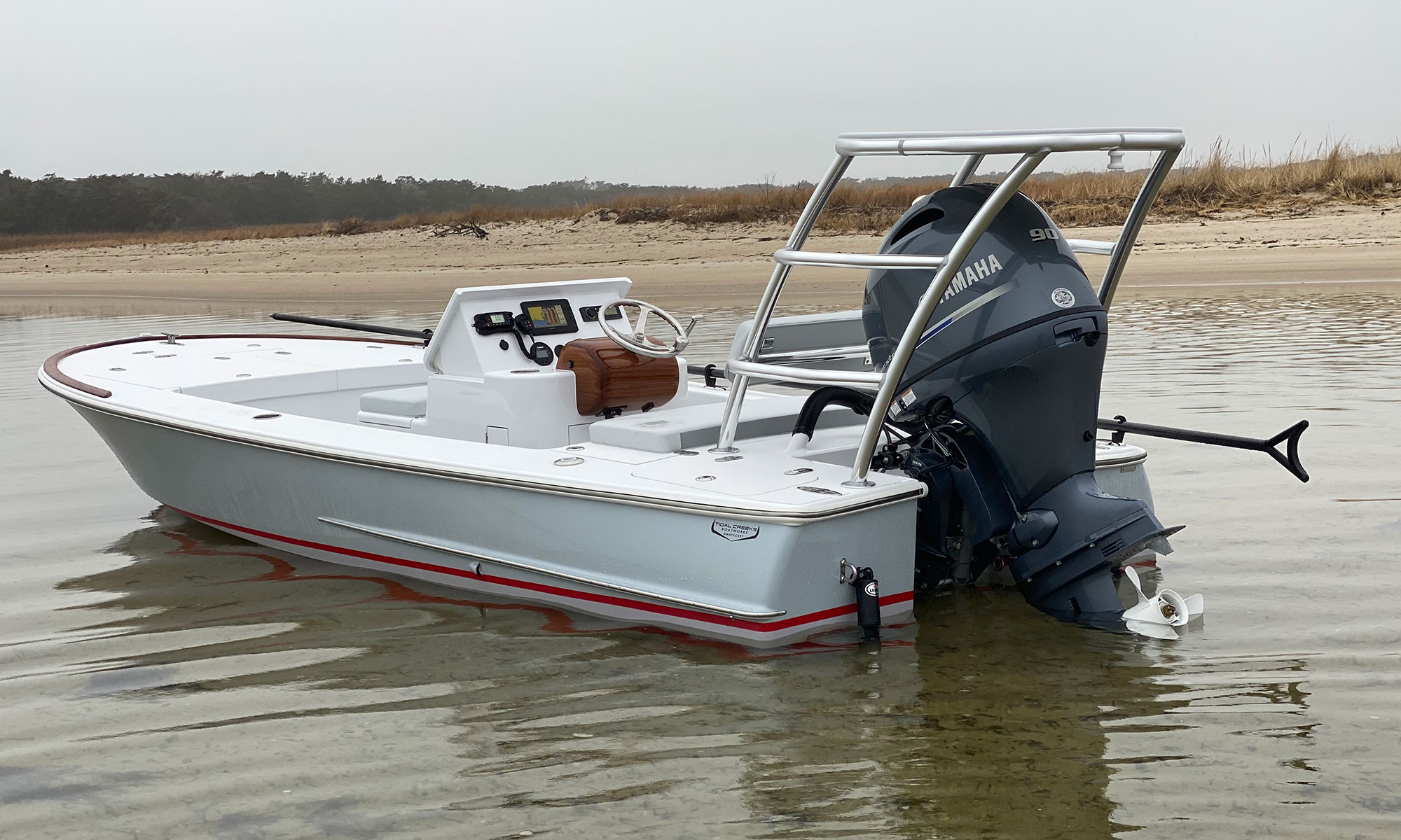 Nantucket Custom Boats By Tidal Creeks Boat Works Flats Fishing Boat